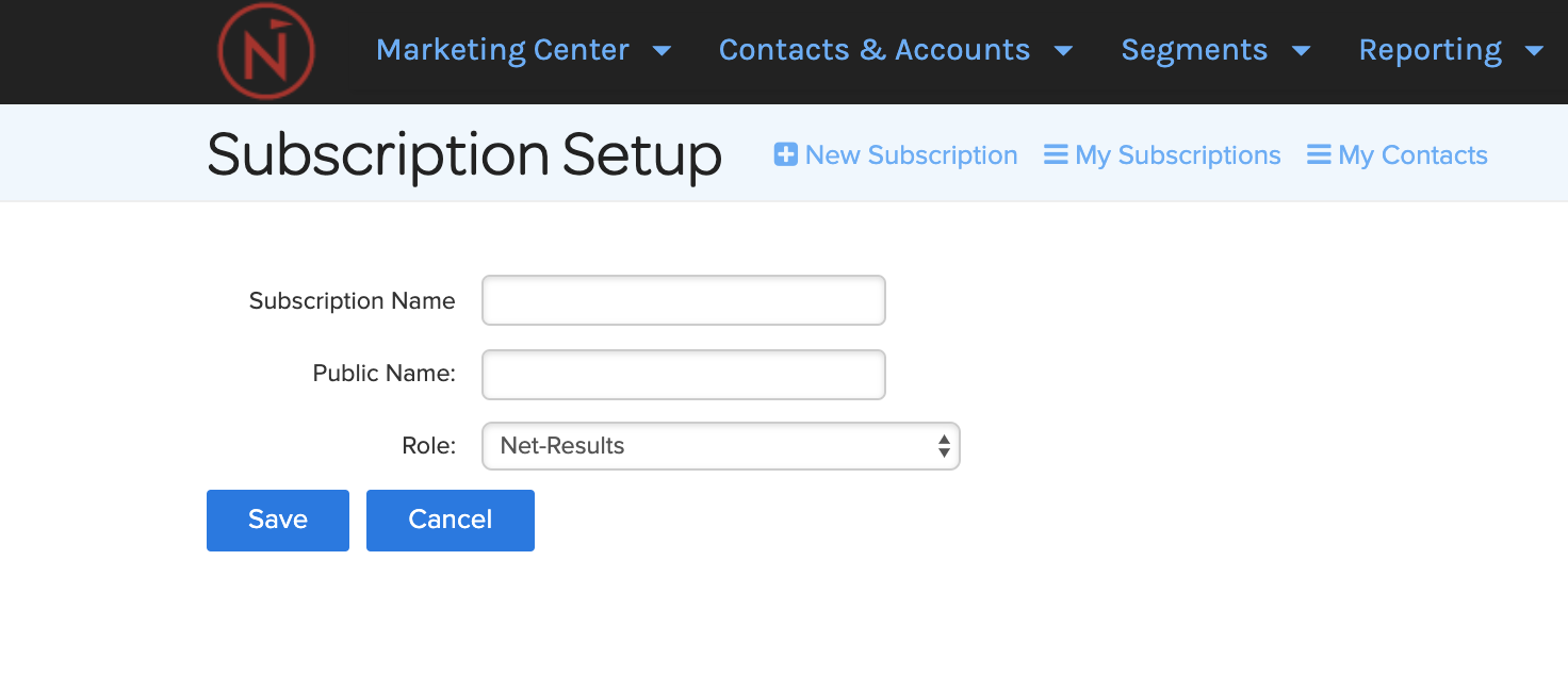 Subscriptions – Net-Results Knowledge Base