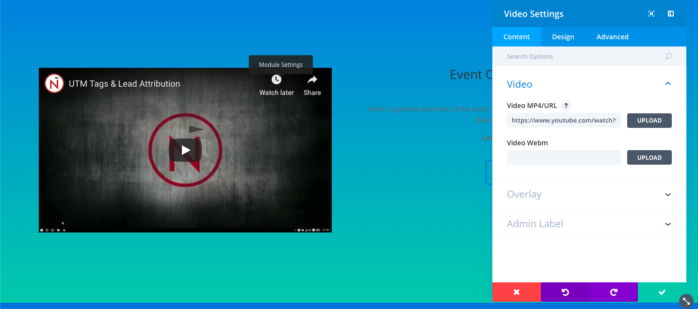 Video Module – Net-Results Knowledge Base